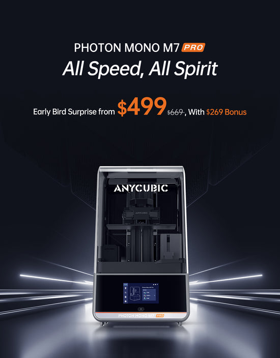 Anycubic Photon Mono M7 Pro New Launch: All Speed, All Spirit