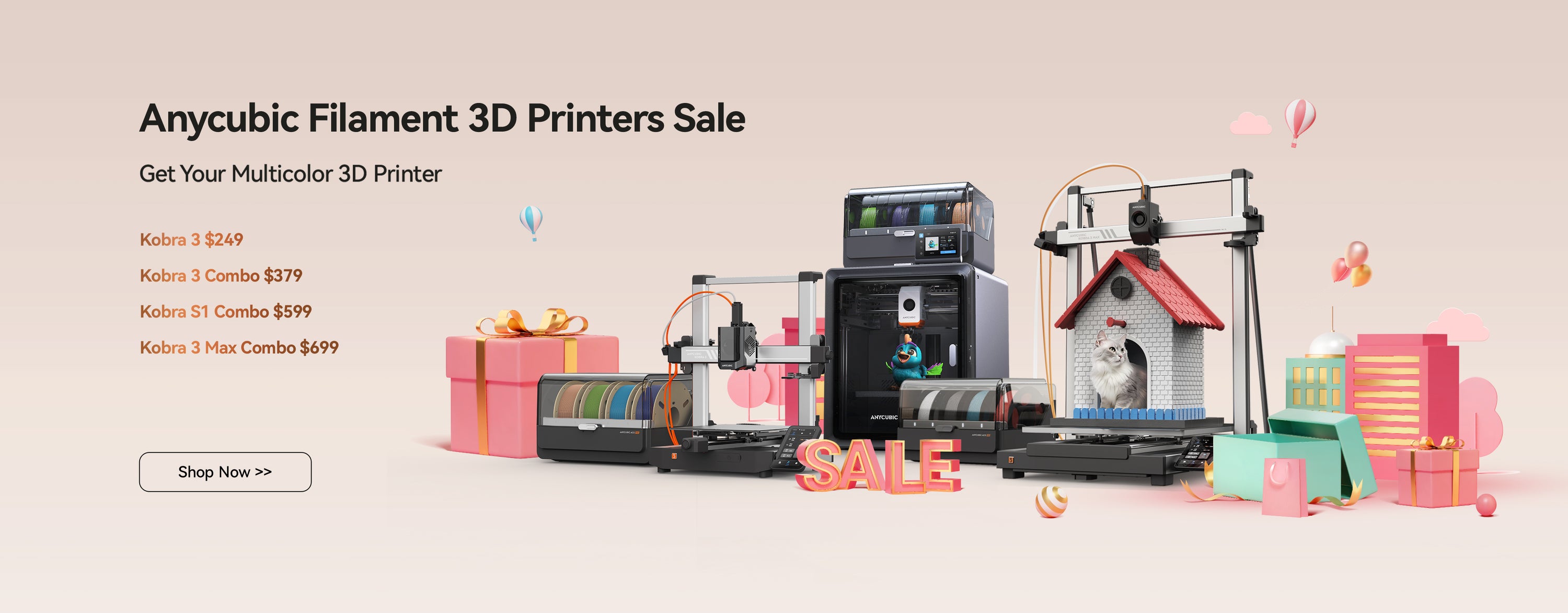 Shop 3D Printers & Filaments Online: Anycubic Global Store