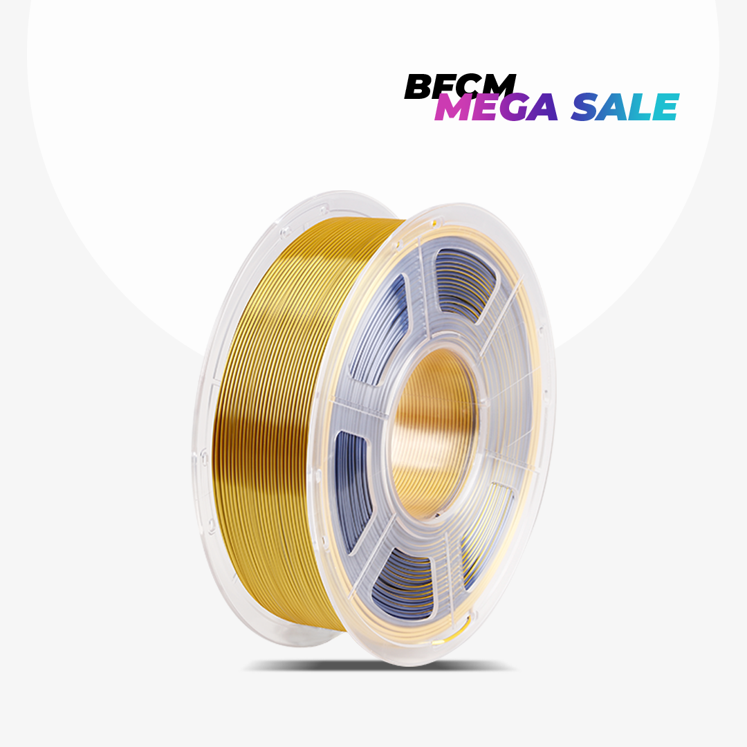 Anycubic PLA Silk Dual Color & Tri-Color Filament for Vibrant Prints!