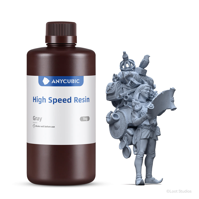 Anycubic High Speed Resin: Print Up To 3X Faster - Specially Developed ...
