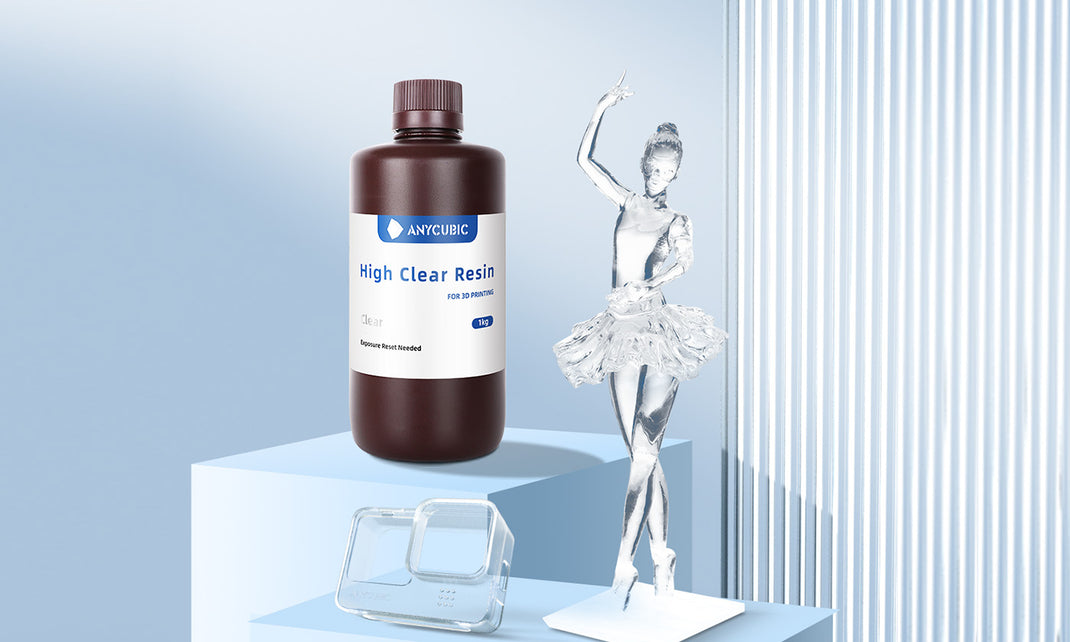 Anycbic High Clear Resin: Crystal Clear Precision for Your 3D Prints