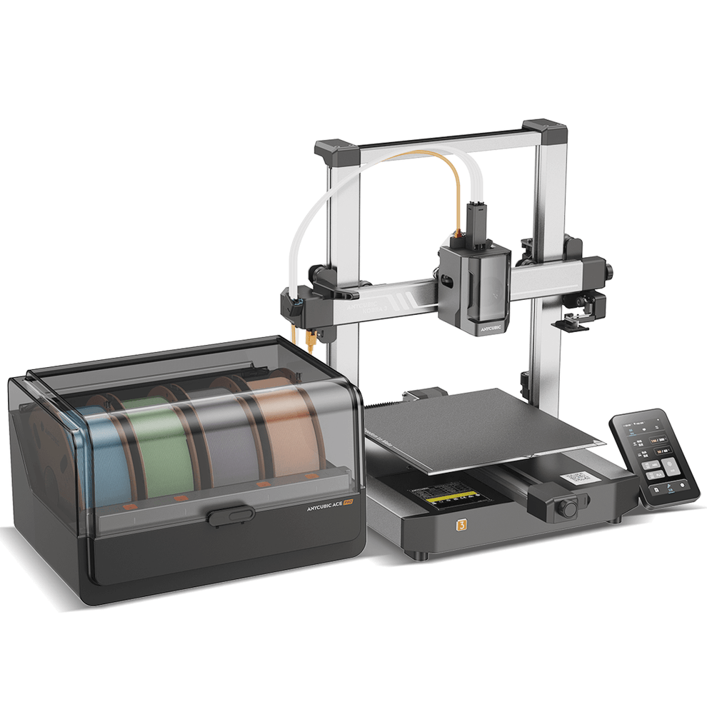 Anycubic Kobra 3 Combo 3D Printer: Be Bold, Be Colorful