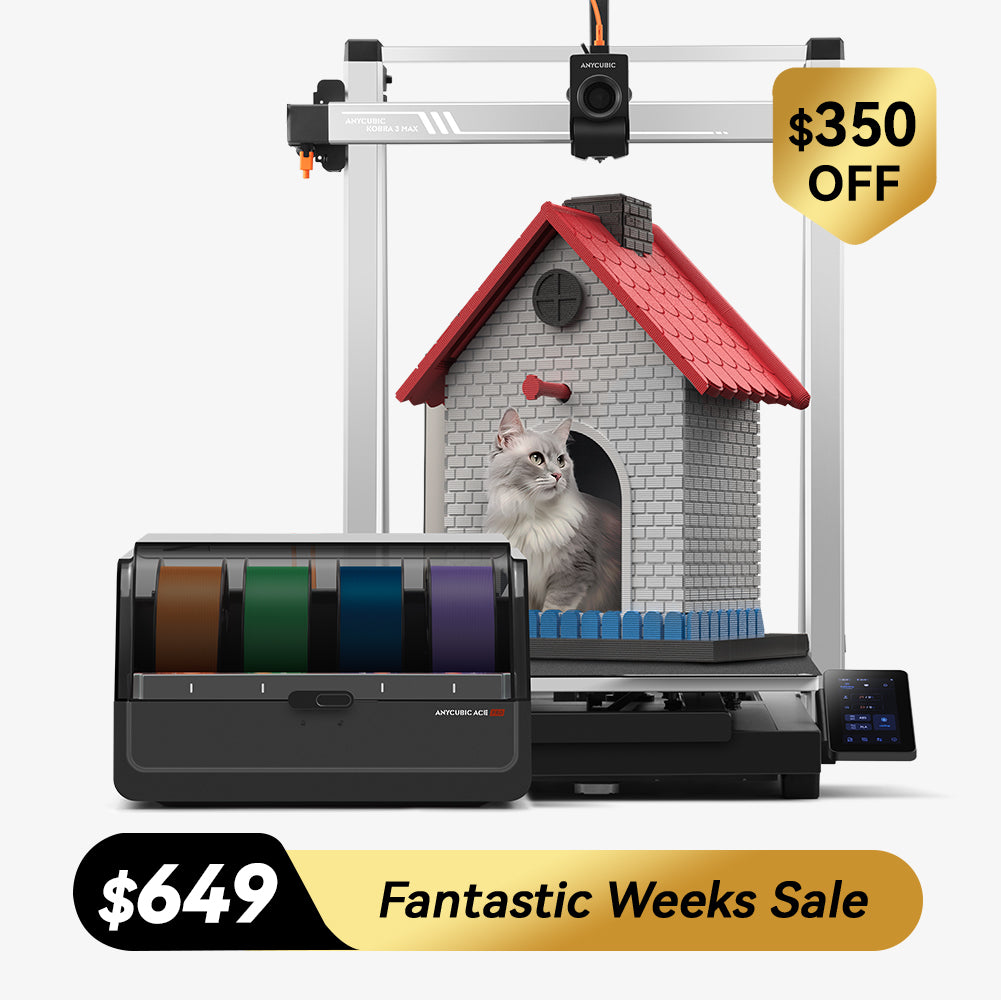 Kobra 3 Max Combo: The Largest Consumer-Grade Multicolor 3D Printer ...