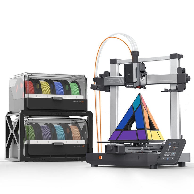 Kobra 3 V2 Combo 3D Printer: Vibrant, Versatile, Visionary