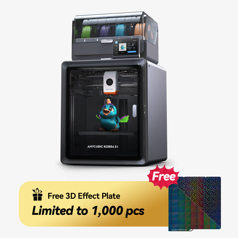 Anycubic Kobra S1 PEI Textured Spring Steel Plate Anycubic Kobra S1 PEI ...