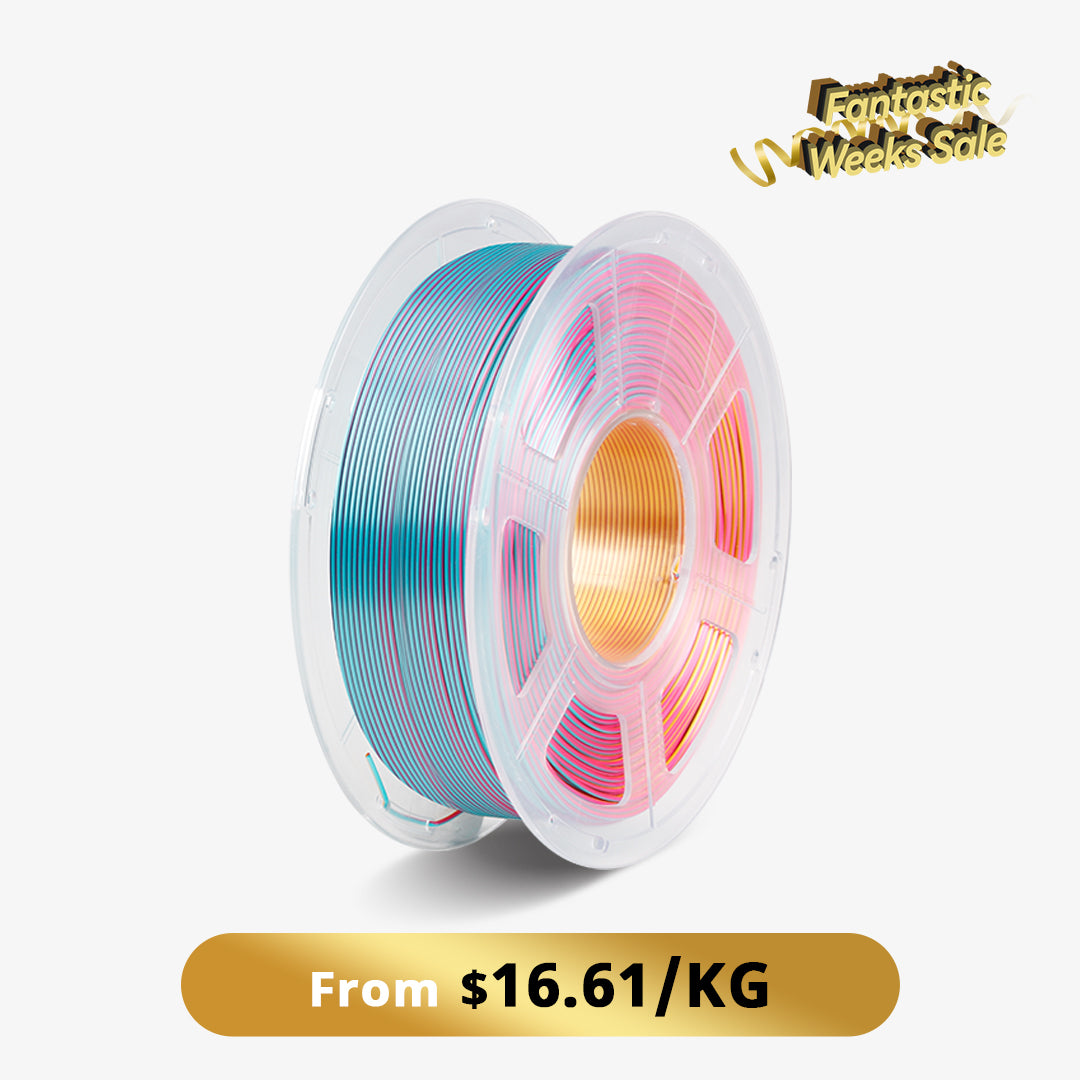 Anycubic PLA Silk Dual Color & Tri-Color Filament for Vibrant Prints!