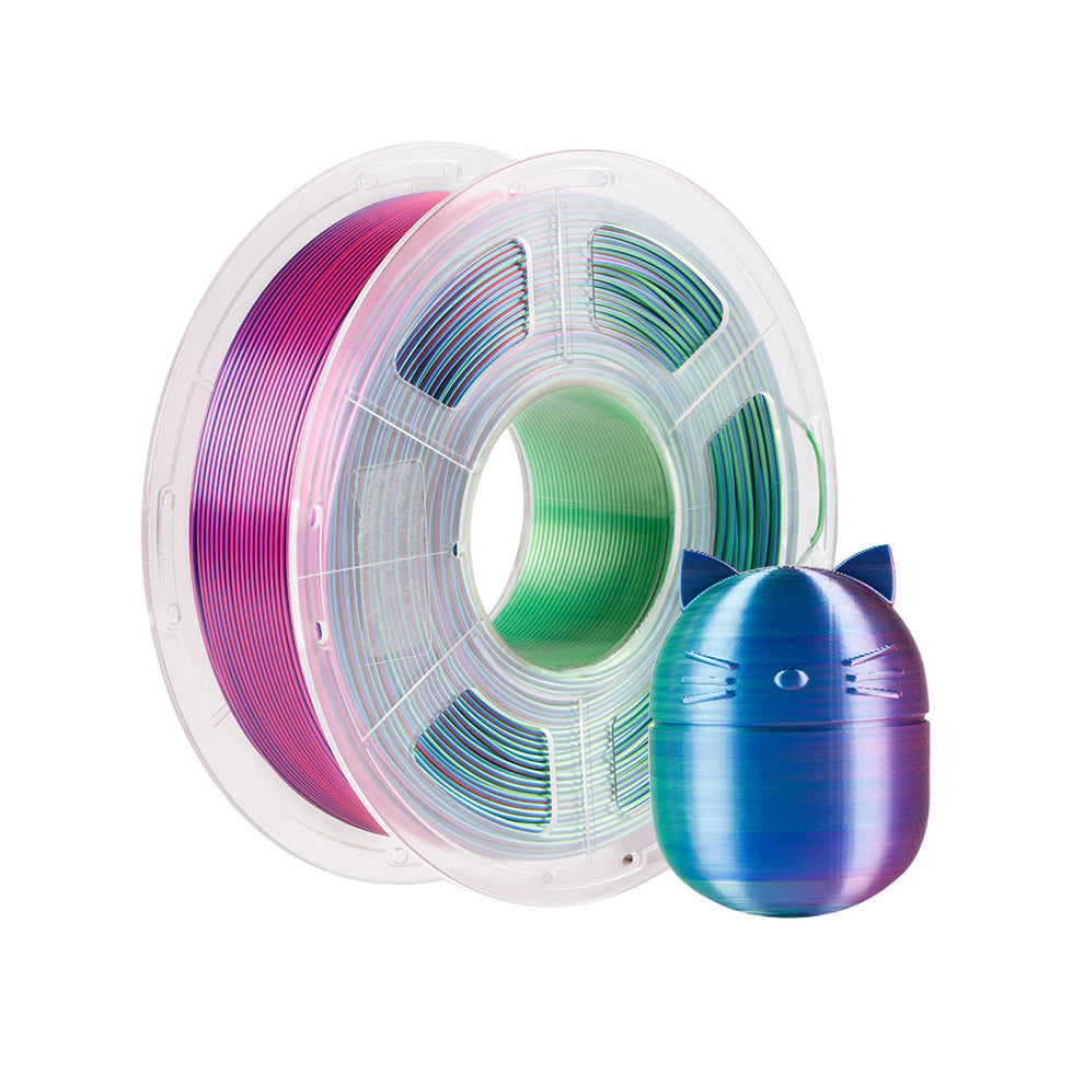 Anycubic PLA Silk Dual Color & Tri-Color Filament for Vibrant Prints!