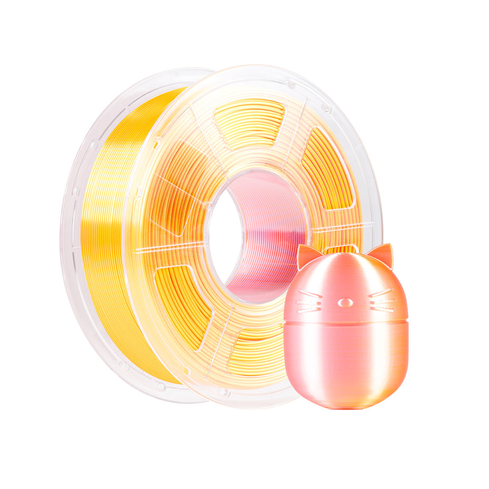 Anycubic PLA Silk Dual Color & Tri-Color Filament for Vibrant Prints!