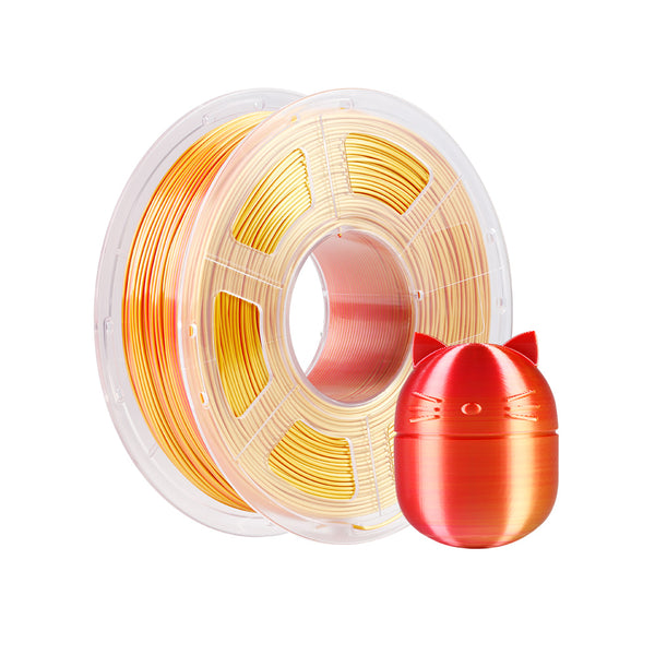Anycubic PLA Silk Dual Color & Tri-Color Filament for Vibrant Prints!