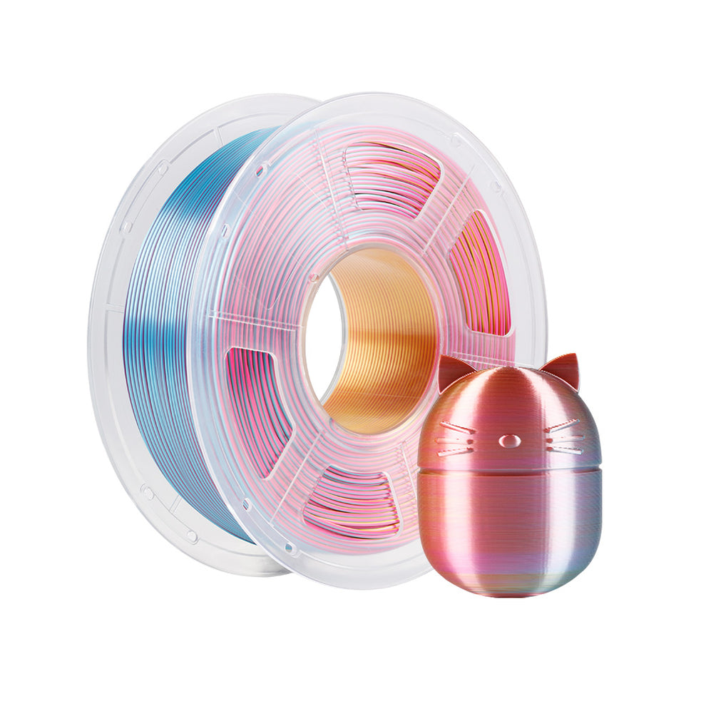 Anycubic PLA Silk Dual Color & Tri-Color Filament for Vibrant Prints!