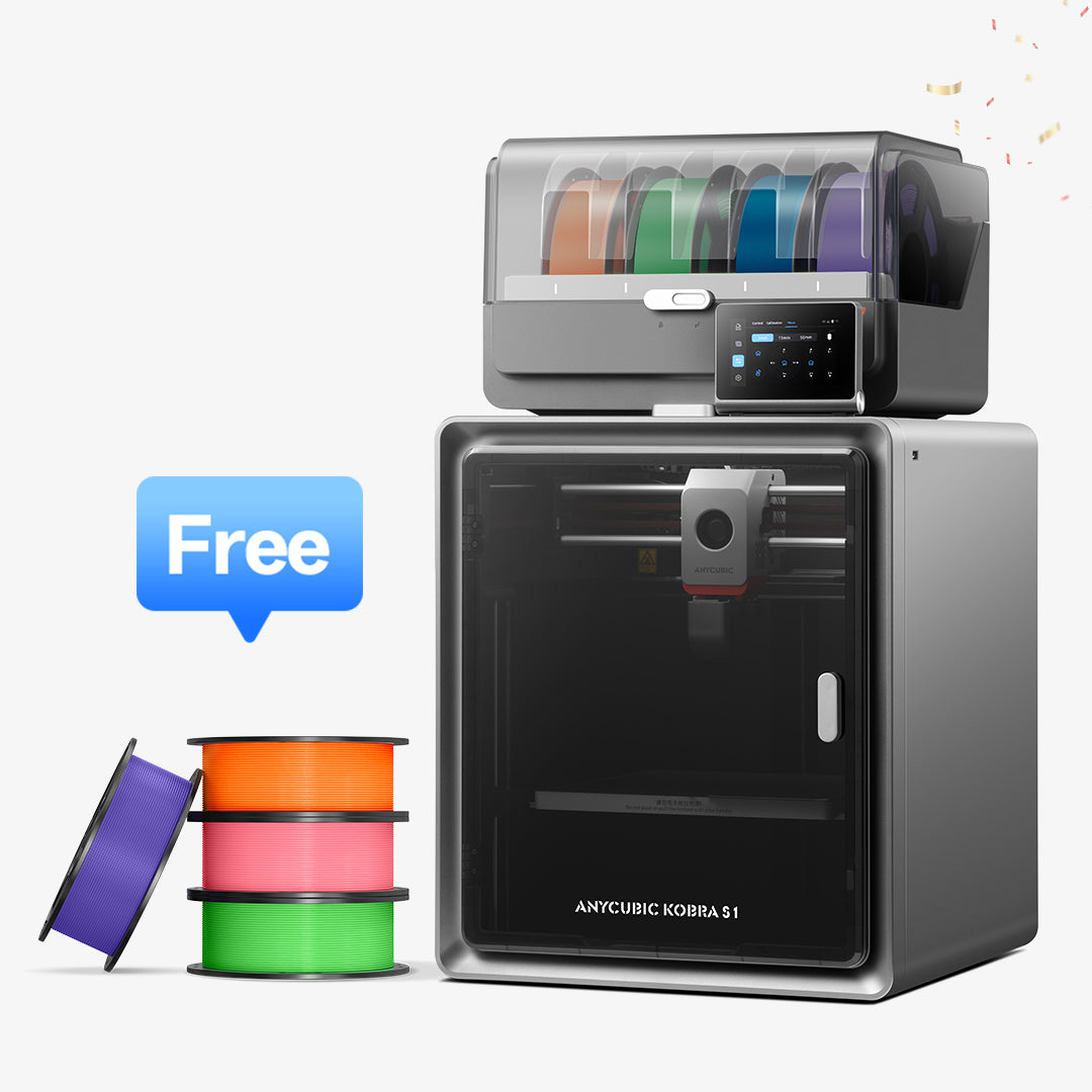 Anycubic Kobra S1 Combo: Budget Multicolor 3D Printing | Anycubic