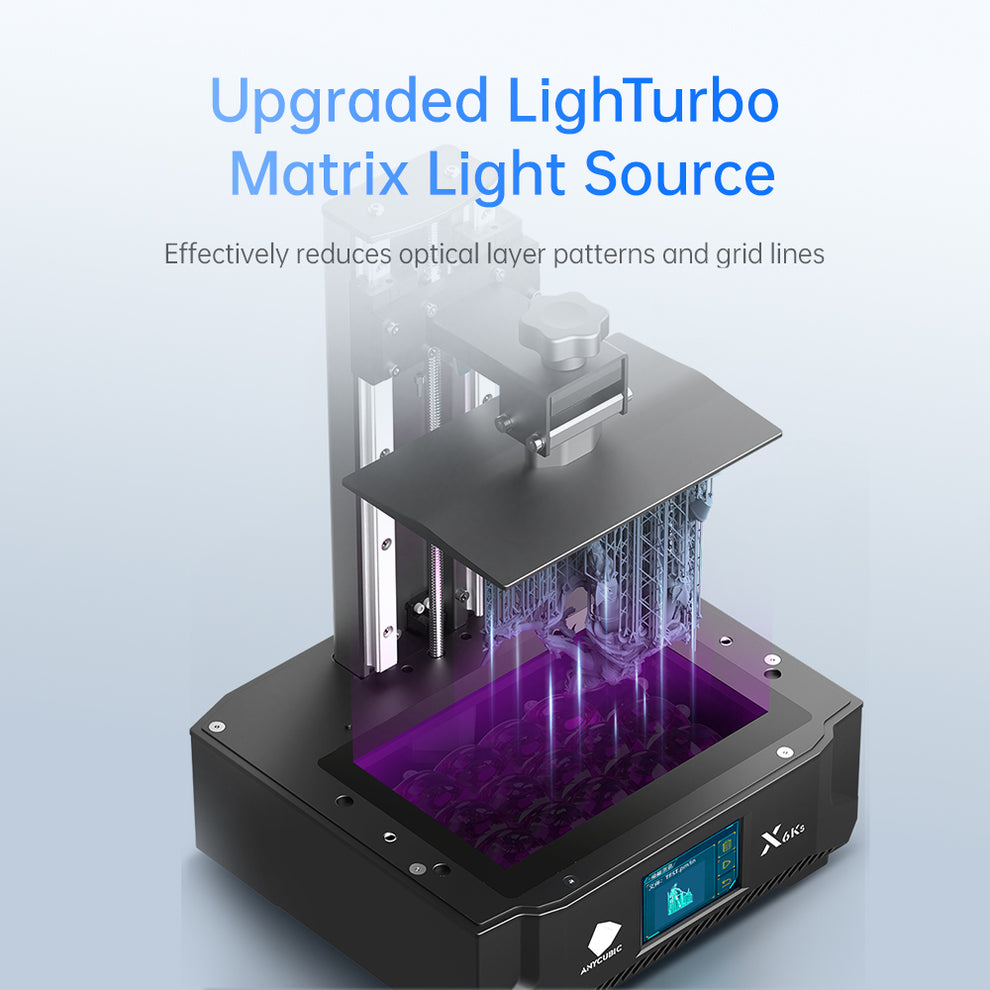 Anycubic Photon Mono X 6Ks - Upgraded 6K Resin 3D Printer