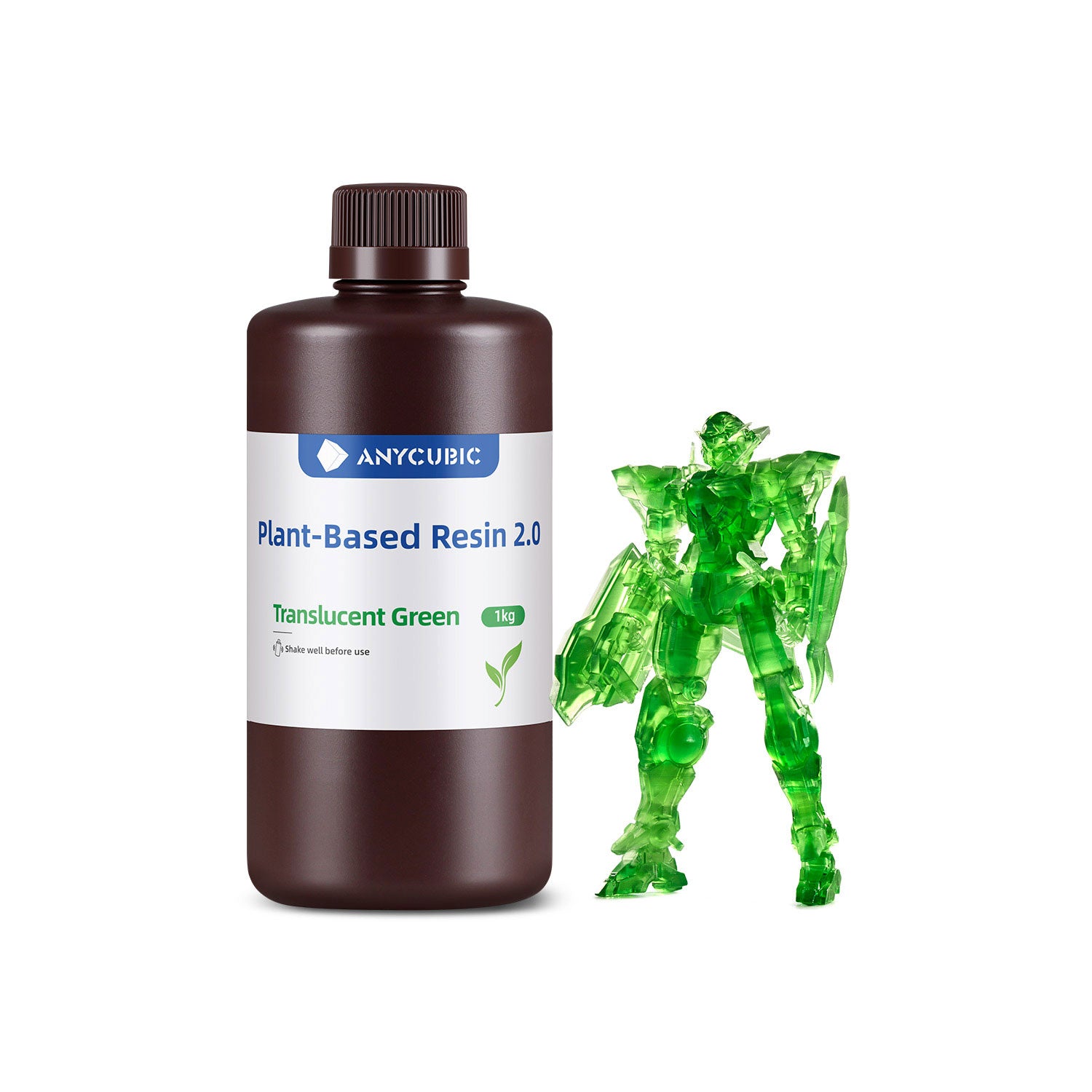 Translucent Green Resins & Filaments